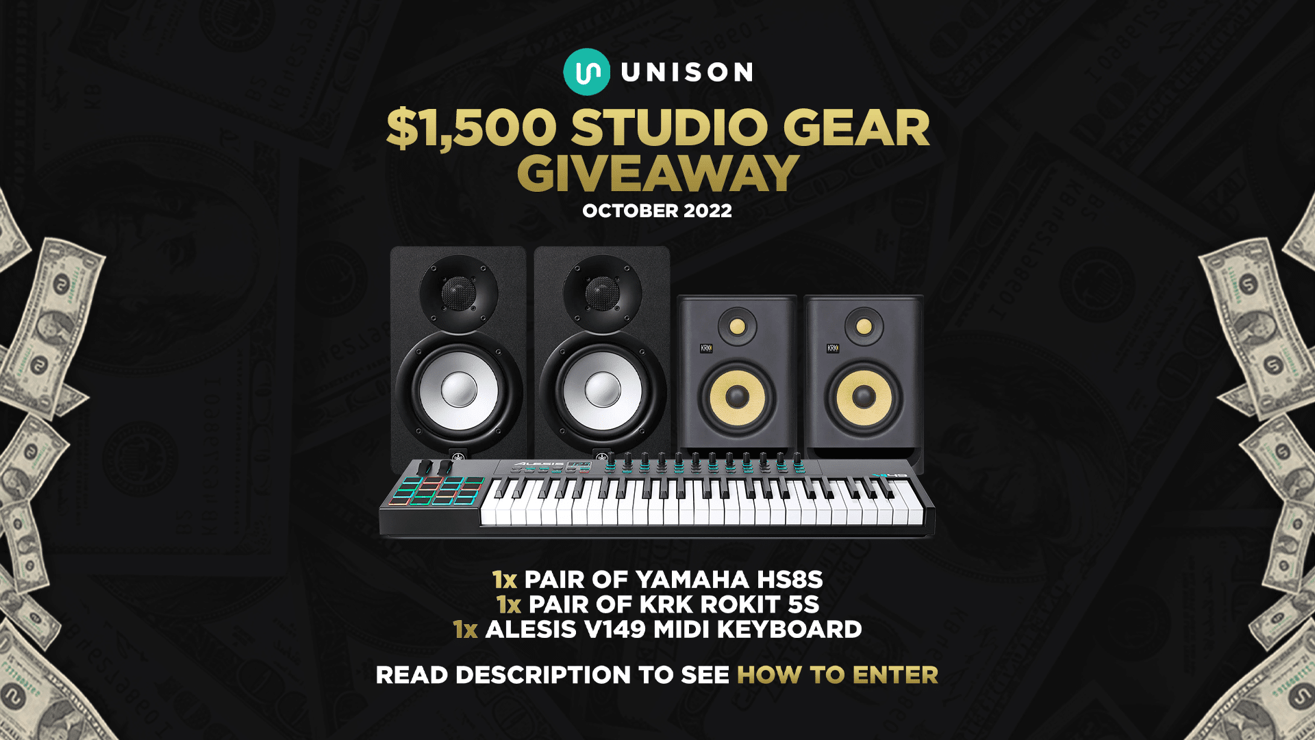 $1,500 Studio Gear Giveaway - Unison